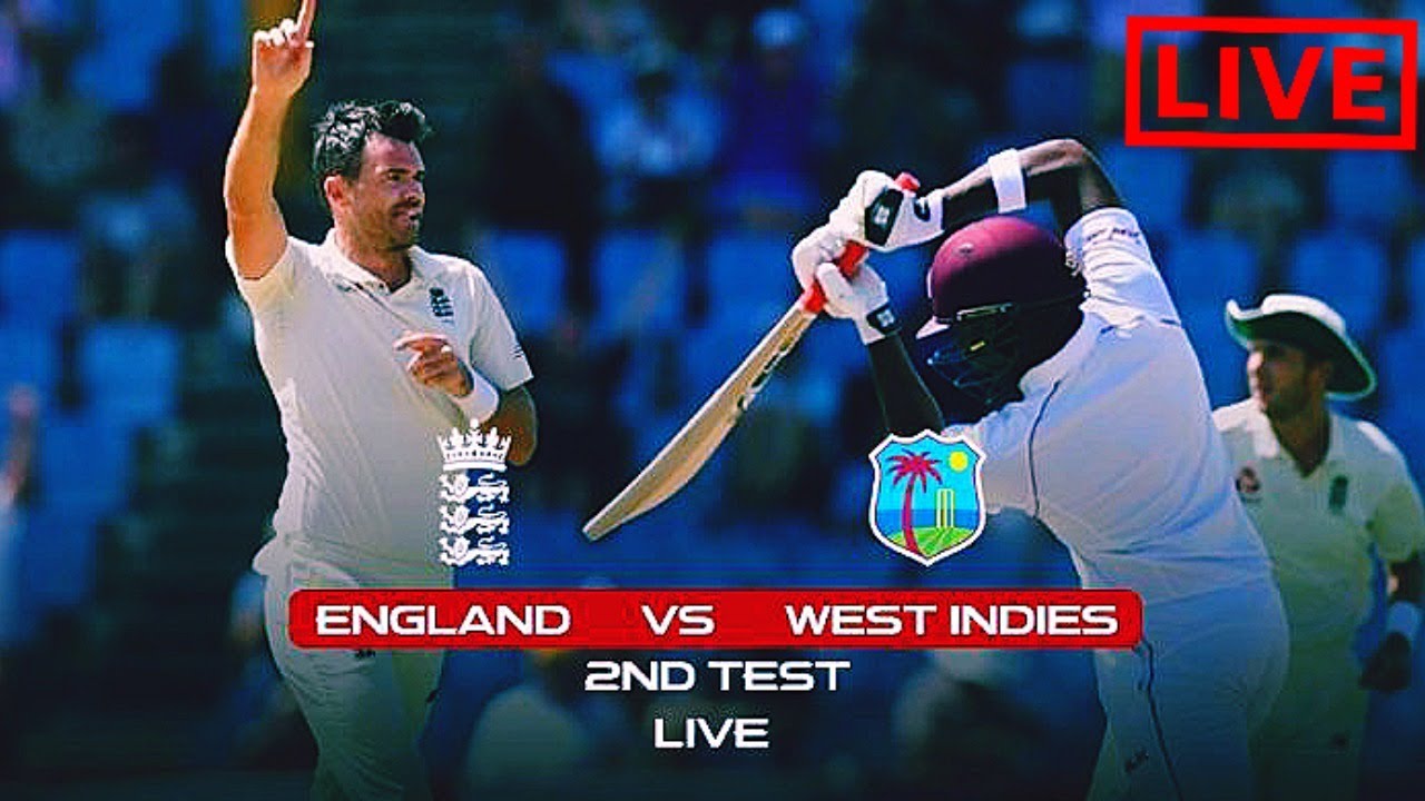 England vs West Indies 2nd Test Day 1 LIVE STREAM HD - YouTube