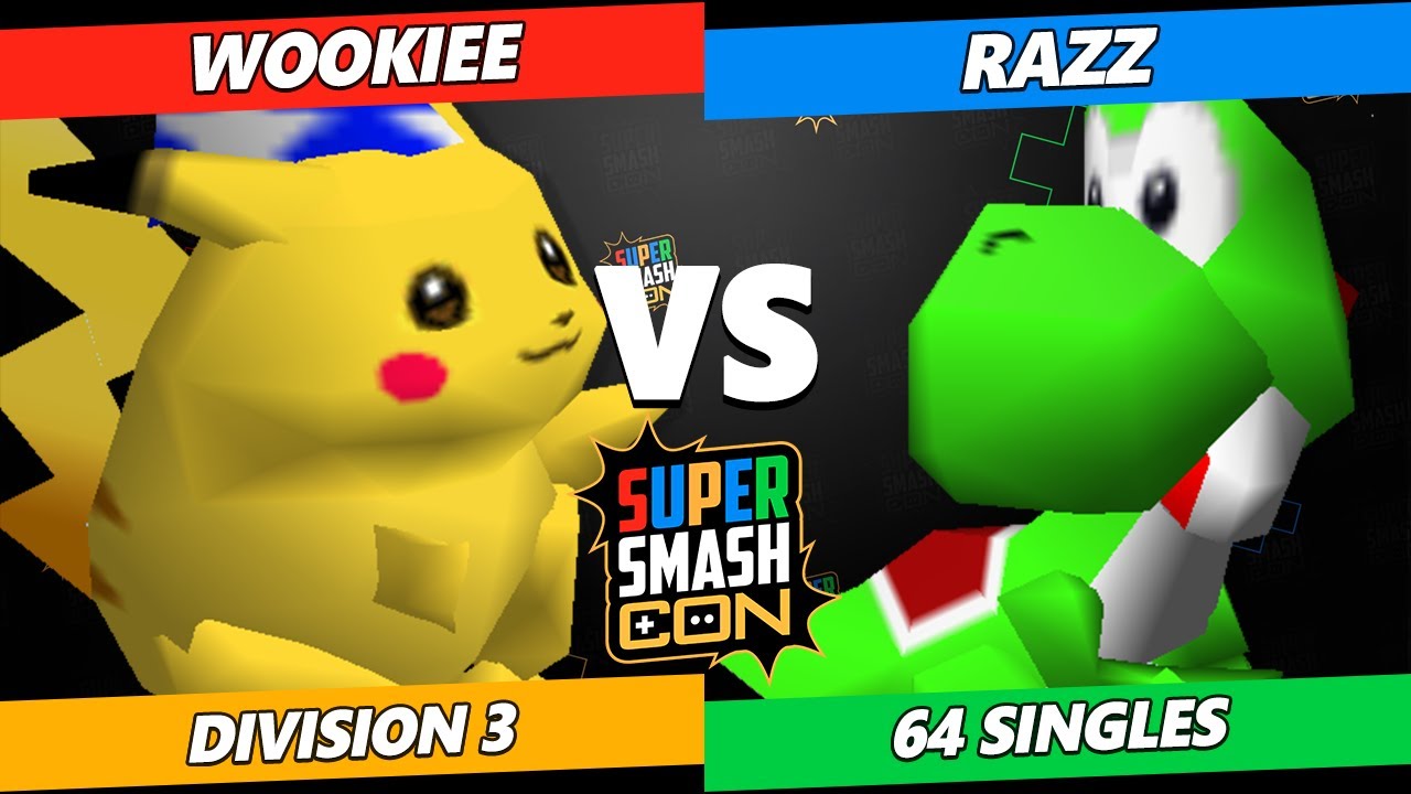 SSC 2022 - Wookiee (Pikachu) Vs. Razz (Yoshi) Smash 64 Tournament - YouTube