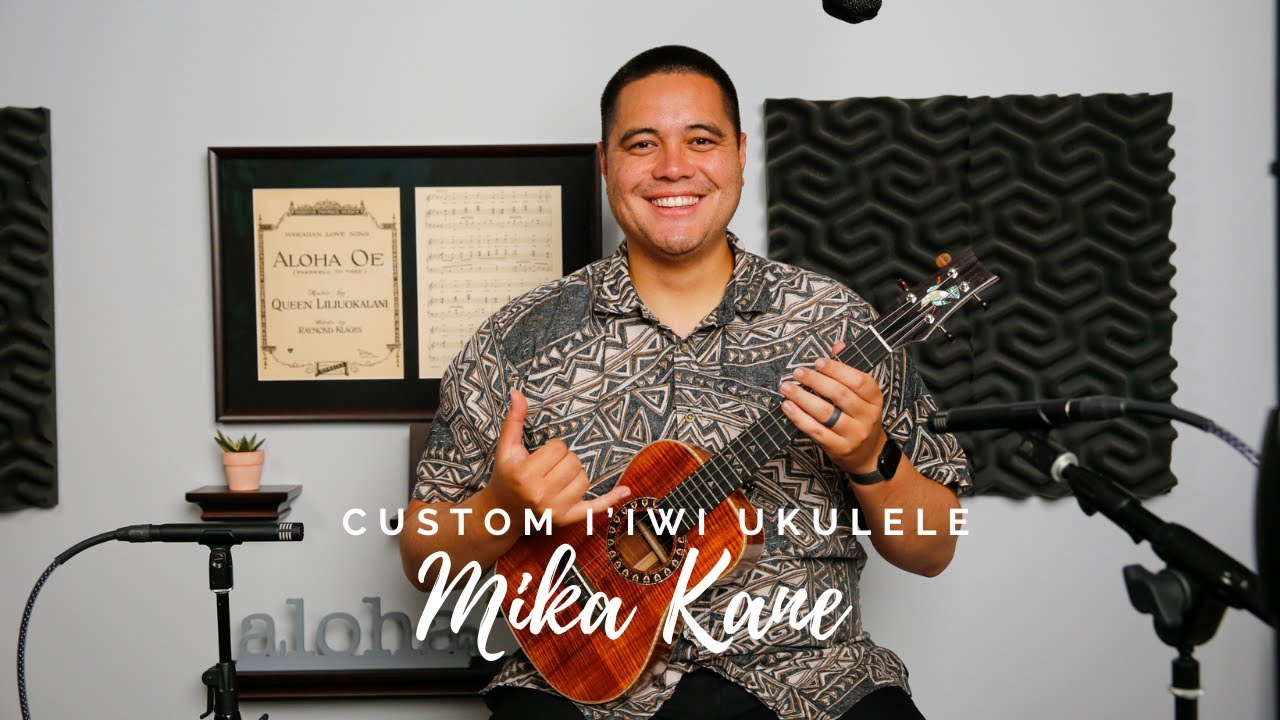 Custom I'iwi Ukulele | demo by Mika Kane - YouTube