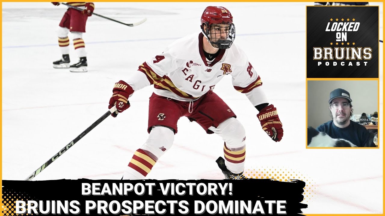 Bruins' Prospects Andre Gasseau, James Hagens, Dean Letourneau IGNITE ...