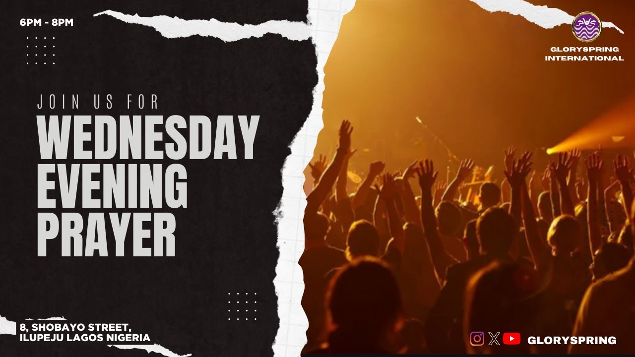Wednesday Evening Prayers 9th October 2024 - YouTube
