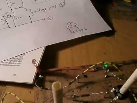 two transistor flip flop memory cell and application - YouTube