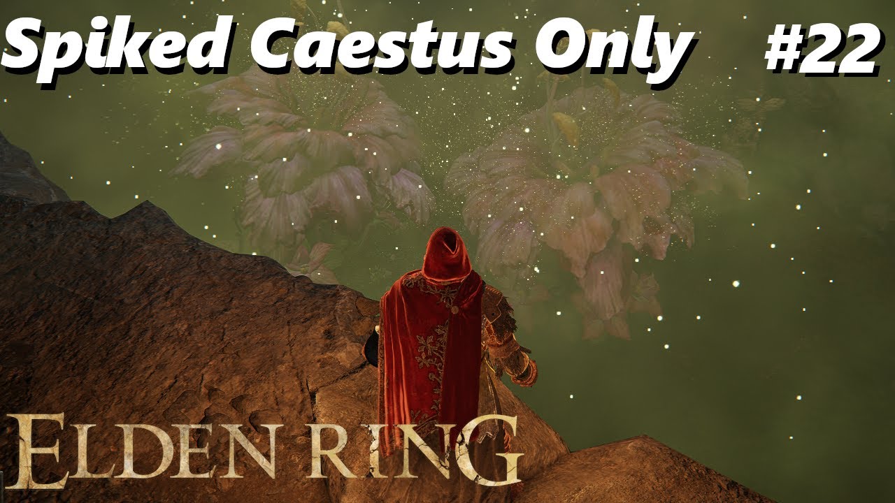 Elden Ring Spiked Caestus Only - Entering The Lake and Stillwater Cave ...