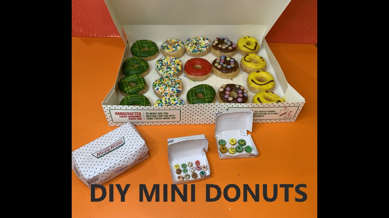 How to make DIY mini donuts - YouTube