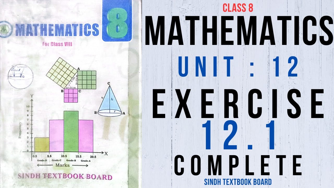 Exercise 12.1 Class 8 Mathematics Sindh textbook | Class viii ...