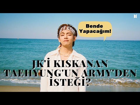 Taehyung JK 'i kıskandı ve Armyler den yarına kadar göndermeleri için istekte bulundu.