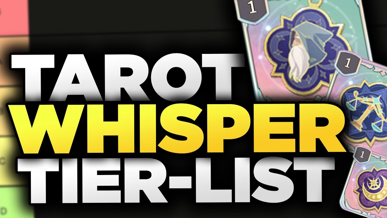 SWORD OF CONVALLARIA TAROT WHISPER TIER LIST!! Best Tarot Whispers in SoC are HERE!! (SoC) - YouTube