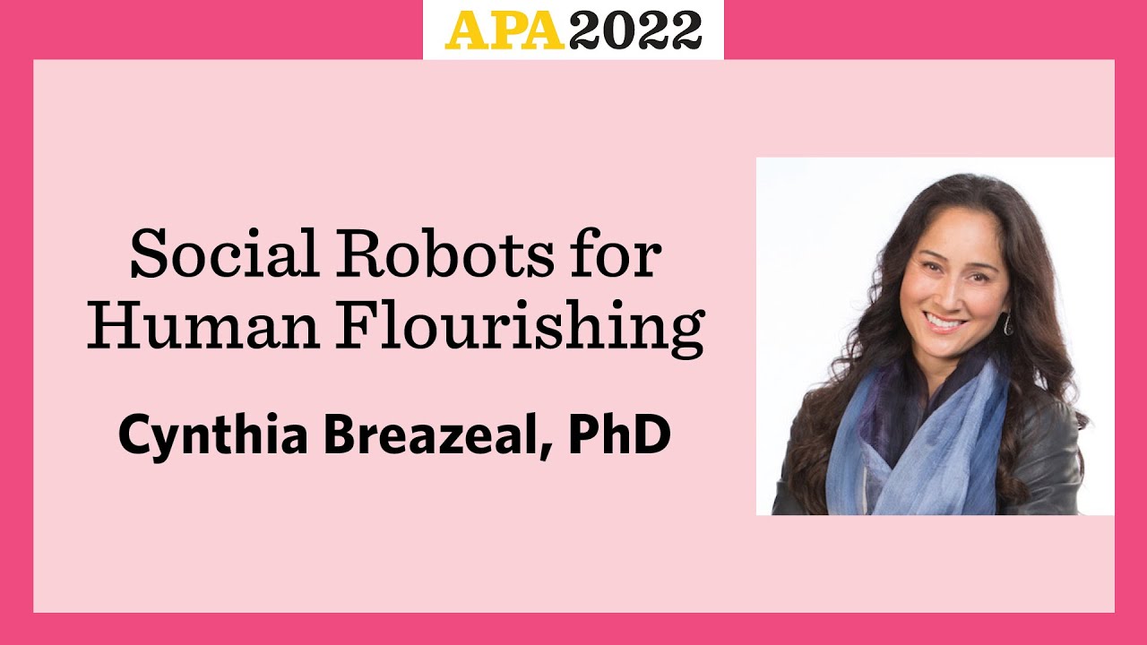 Social Robots for Human Flourishing with Cynthia Breazeal, PhD - YouTube
