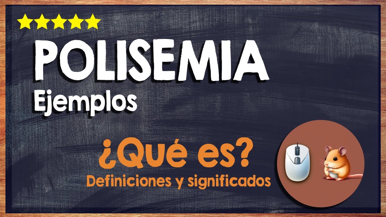 🙏 ¿Qué es Polisemia? - Aprende Algunos Ejemplos de Polisemia 🙏 - YouTube