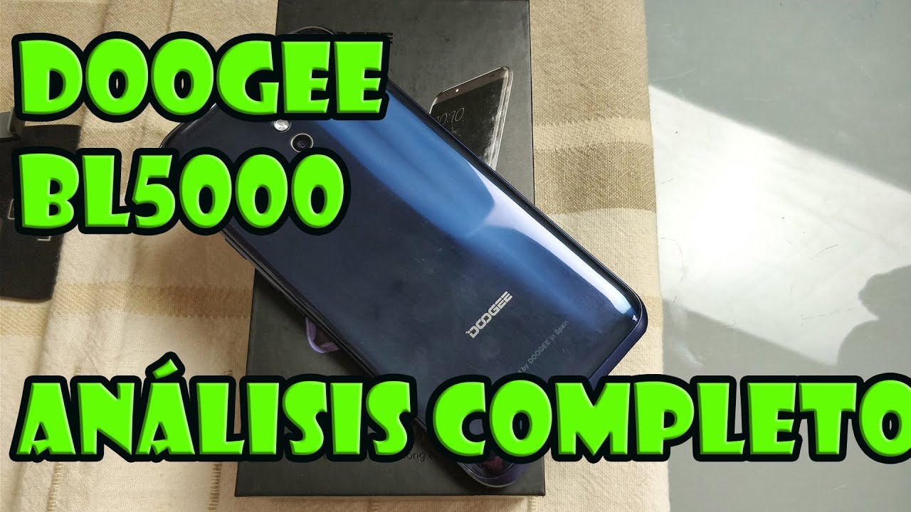 DOOGEE BL5000. Análisis completo en español - YouTube