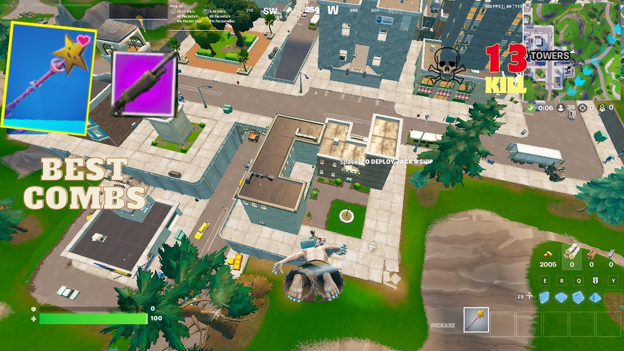 المحاولة الثانية للفوز في السيزون الجديد فورتنايت (الحلو مبيكملش😭🤓) 13 ...