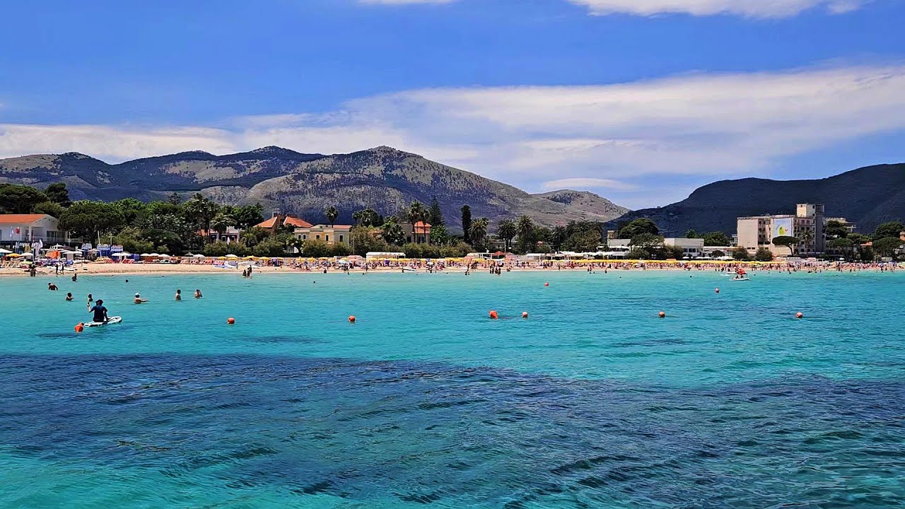2024/05/31-1 Sicily: Driving to Mondello - Mondello Beach - YouTube