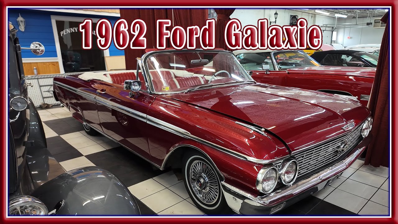 1962 Ford Galaxie Convertible $34,900 for sale at Classic Rides and ...