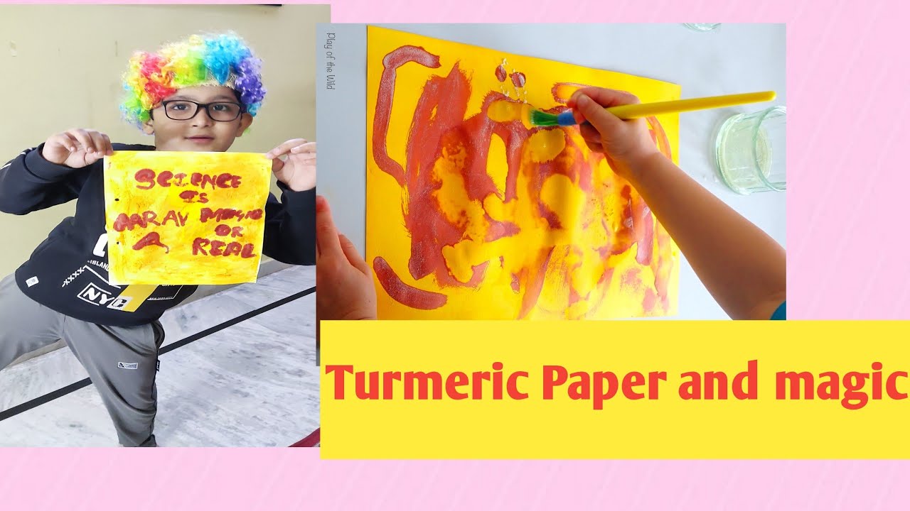 Turmeric paper test || Acid base indicator - YouTube