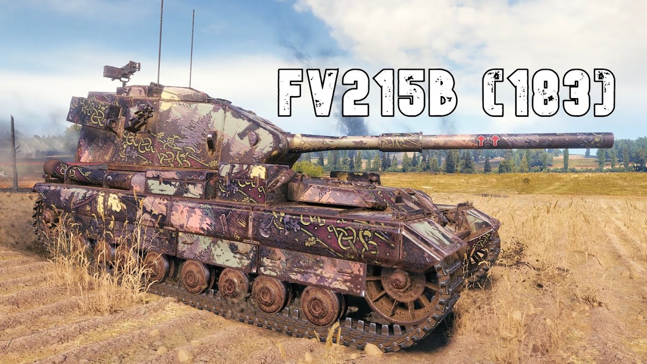 World of Tanks FV215b (183) - 3 Kills 10,1K Damage - YouTube