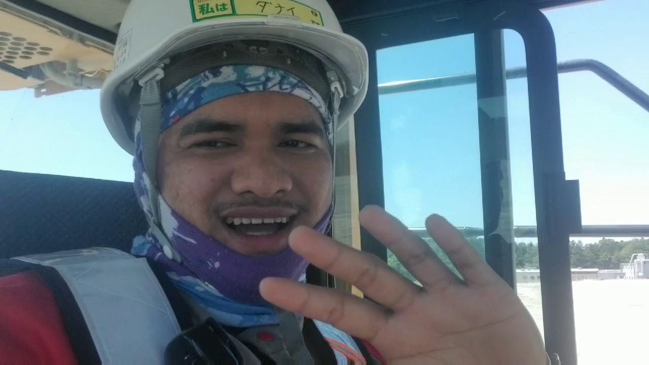 My work in japan(heavy equipment operator) - YouTube
