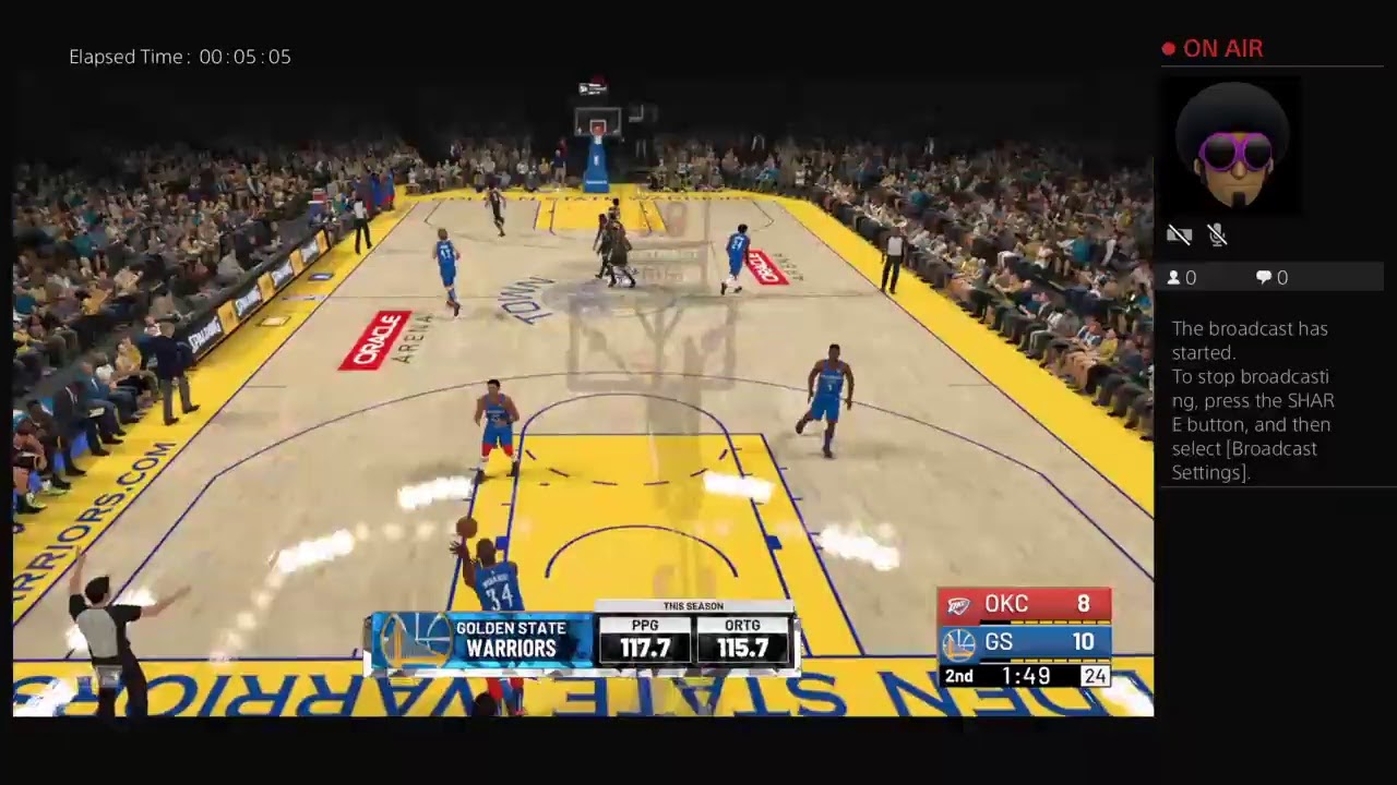 NBA 2k19 gameplay - YouTube