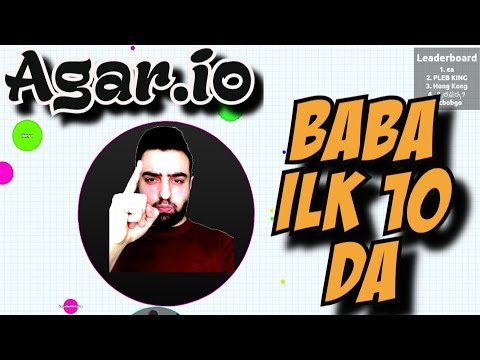 Agar.io Türkçe | Ilk 10 da Babo | Bizde ortam böyle | PC