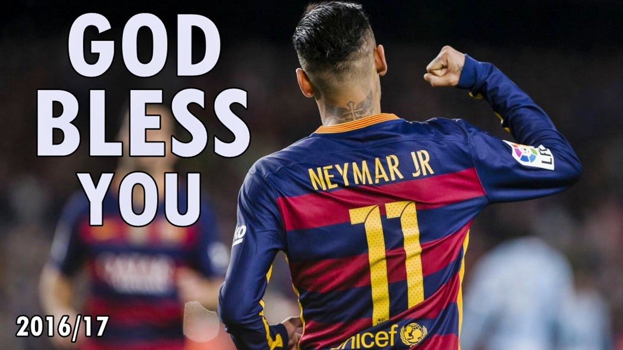 Neymar Jr 2016-17 God Bless You Dribbling Skills, Assists & Goals | HD ...