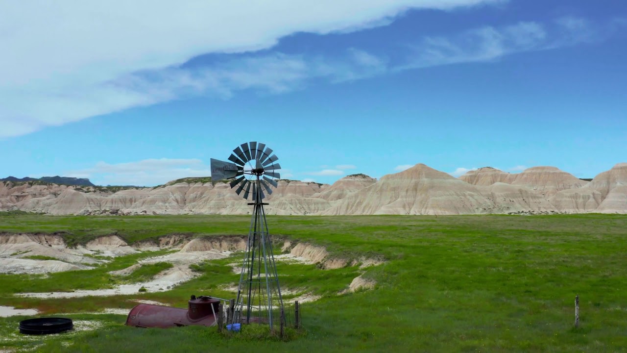 toadstool state park nebraska aerial drone 4k bk - YouTube