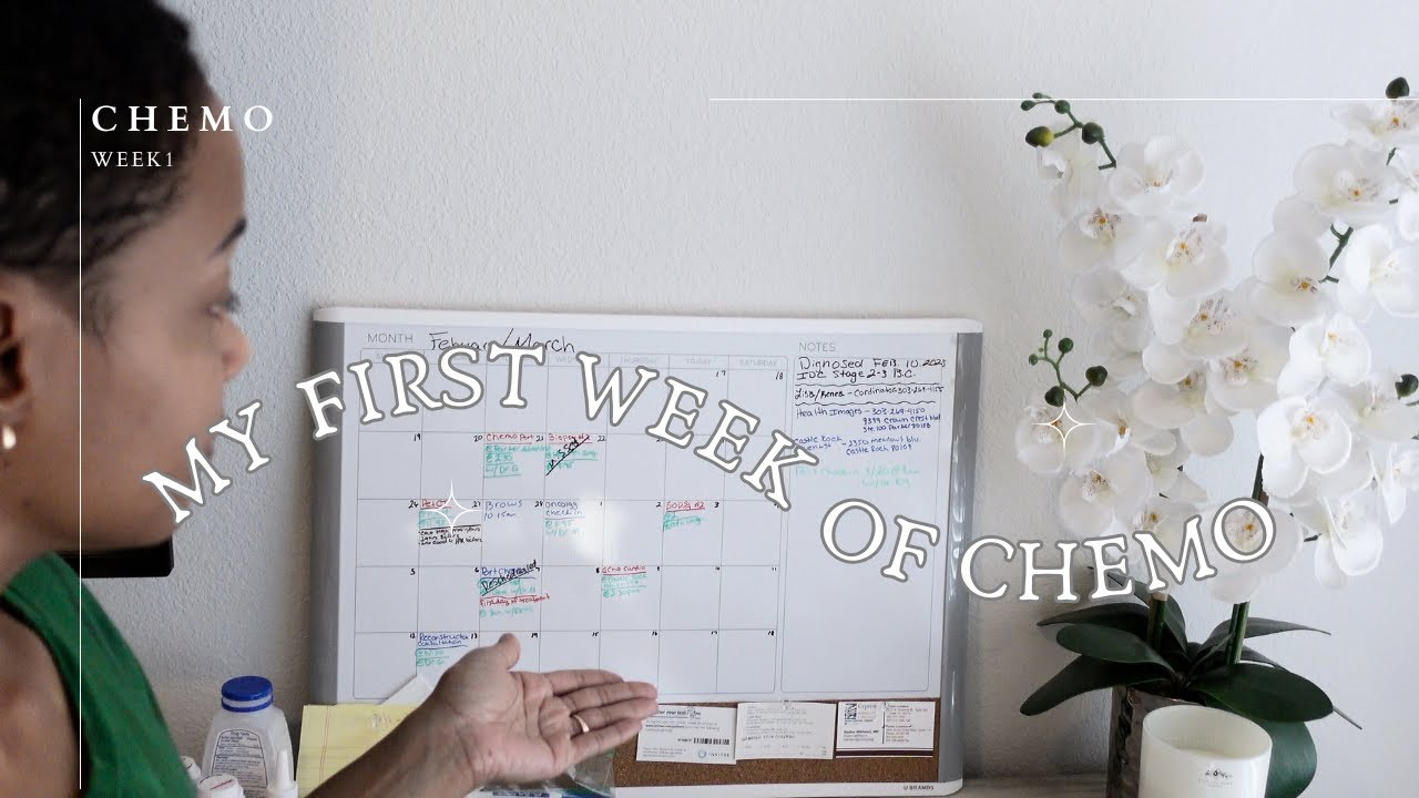BREAST CANCER! MY FIRST WEEK OF CHEMO! WHAT TO EXPECT! - YouTube