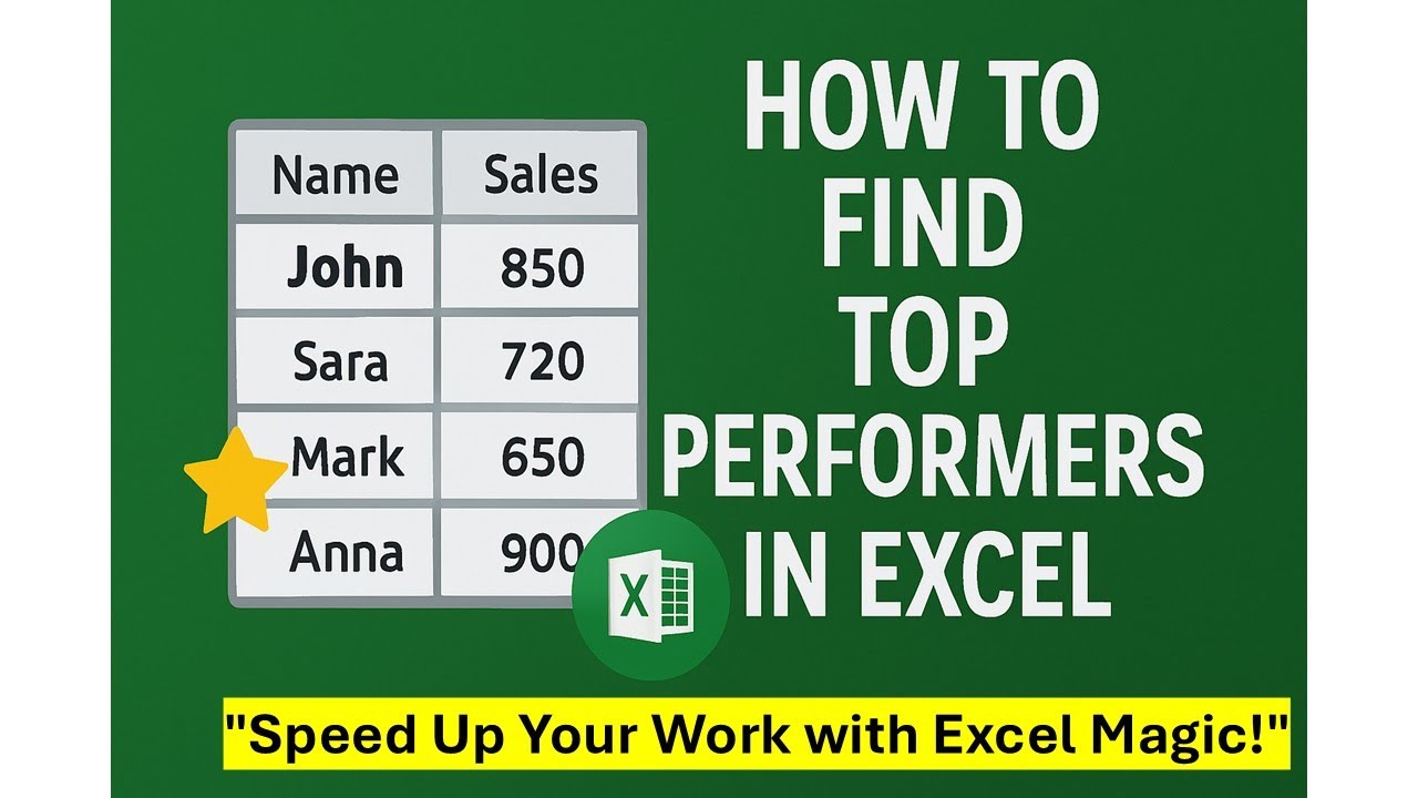 How To Find Top Performers In Excel How To Find Top Performers In Excel How To Find Top Performers In Excel How To Find Top Performers In Excel