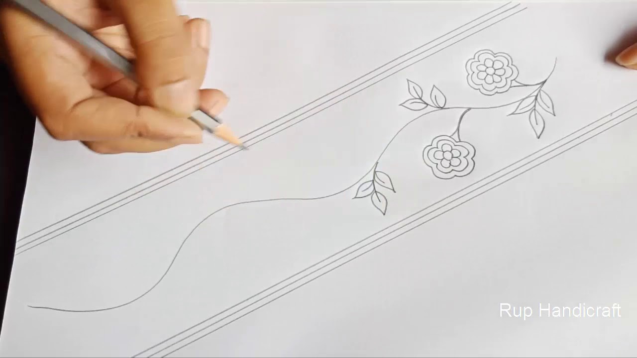simple borderline design drawing by hand- 7,Gorgeous Border Design for ...