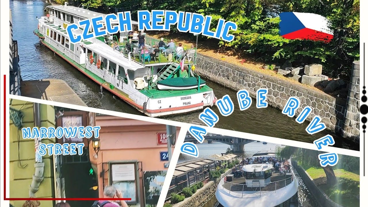 Danube River | The Narrowest Street| Czech Republic - YouTube