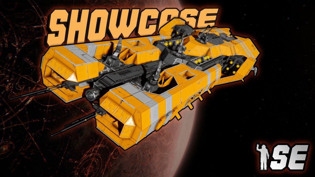 This ship is impressive!! - Space Engineers. - YouTube