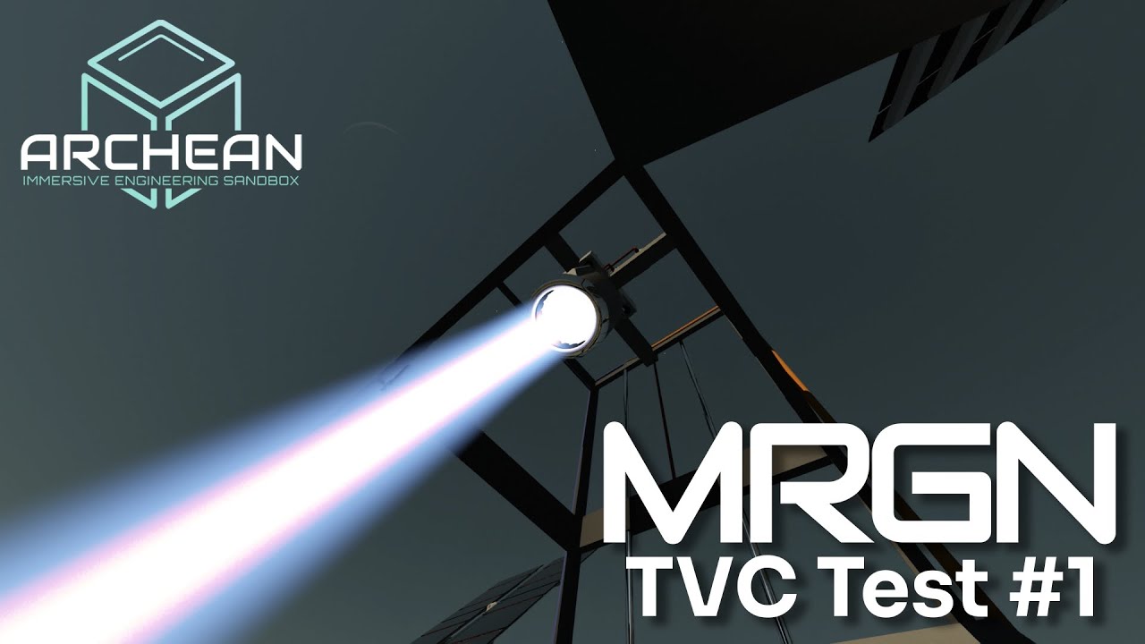 Archean | TVC Engine Test 1 - YouTube