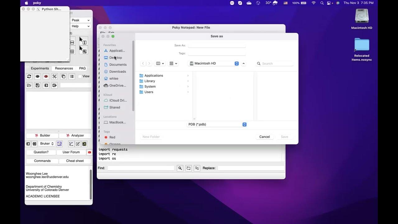 ESMFold Protein Structure Prediction with POKY - YouTube