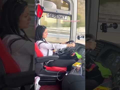 otobüs kullanan bayan şoförler #shorts #shortvideo #youtubeshorts