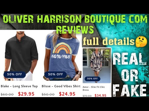 oliver harrison boutique reviews | oliver harrison boutique clothing ...