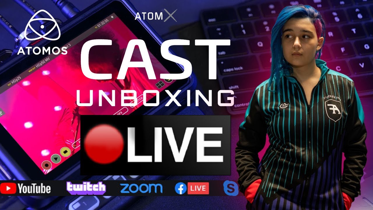 AtomX CAST for ATOMOS Ninja V and Ninja V+ Unboxing #AtomXCast - YouTube