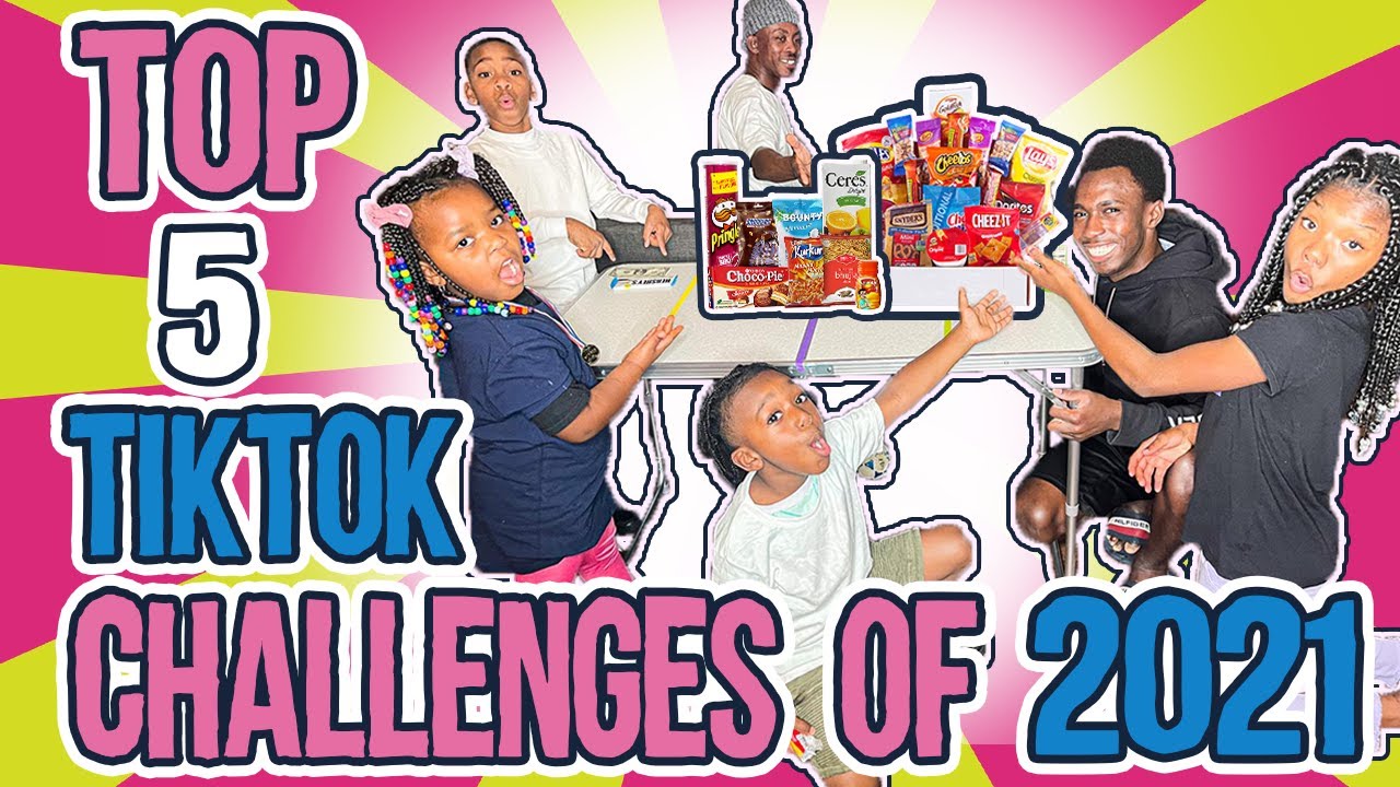 Top 5 tiktok challenges of 2021 | funny challenge | crazy challenges on ...