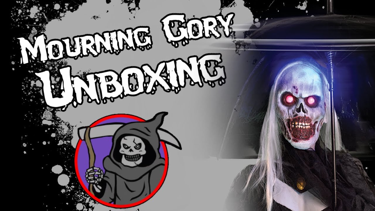 Mourning Gory prop UNBOXING - YouTube