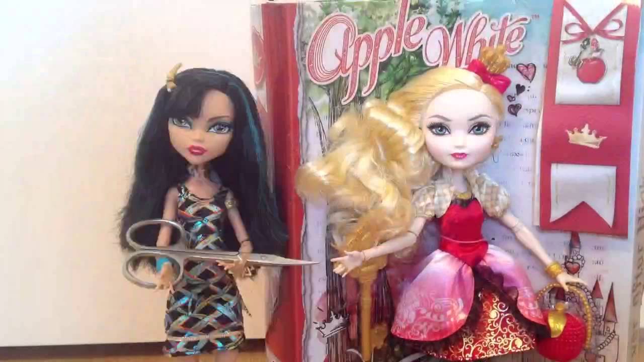 Monster High/Stop Motion: Распаковка Apple White - YouTube