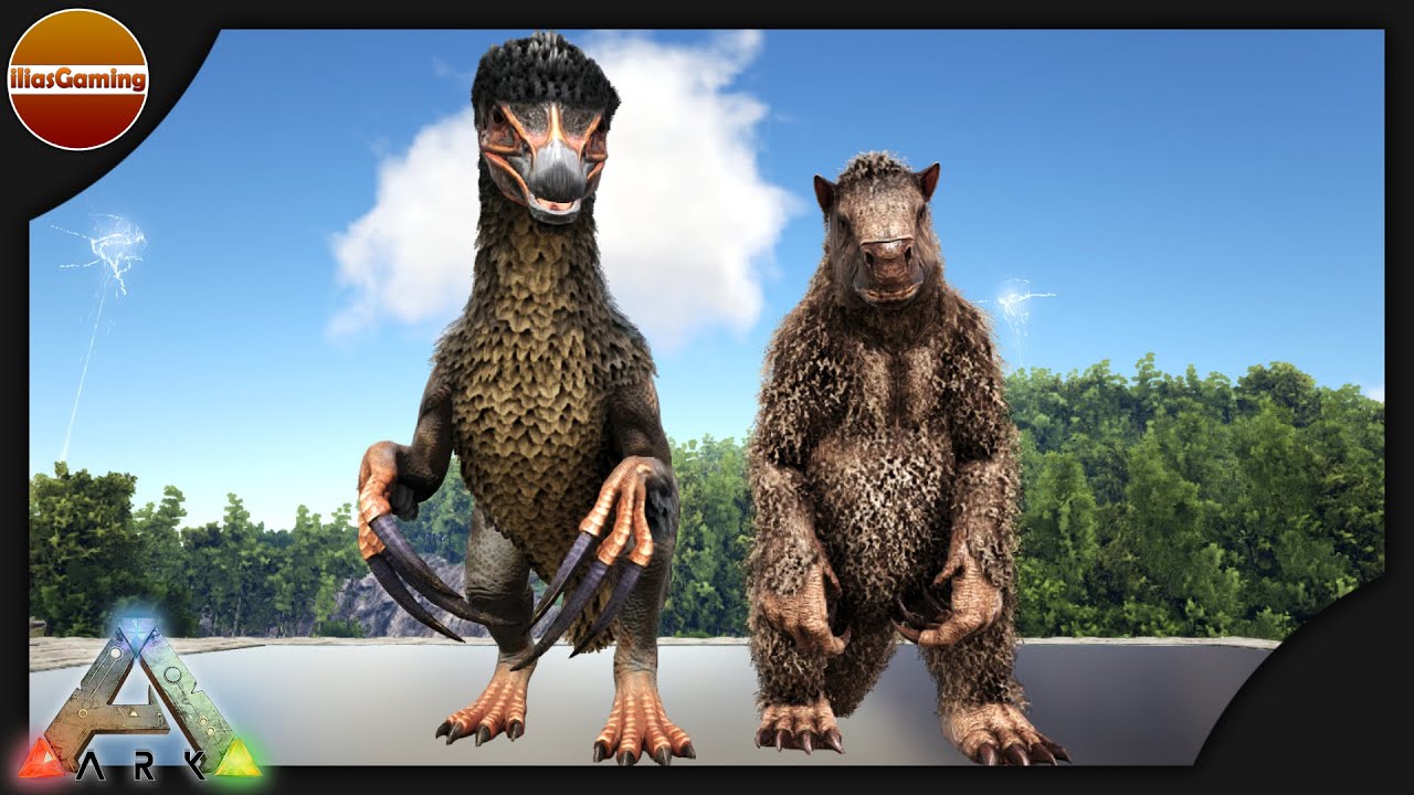 Megatherium και Therizino! ARK Ascension E9 - YouTube