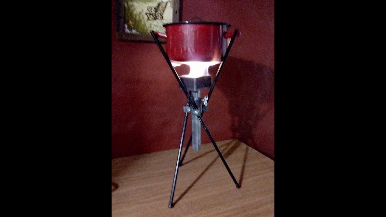 Anafe Plegable a Gas y/o Alcohol - YouTube