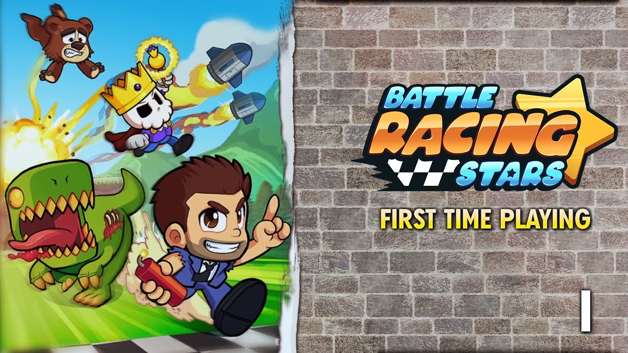 BATTLE RACING STARS Gameplay #1 | HOW am I winning this?! - YouTube