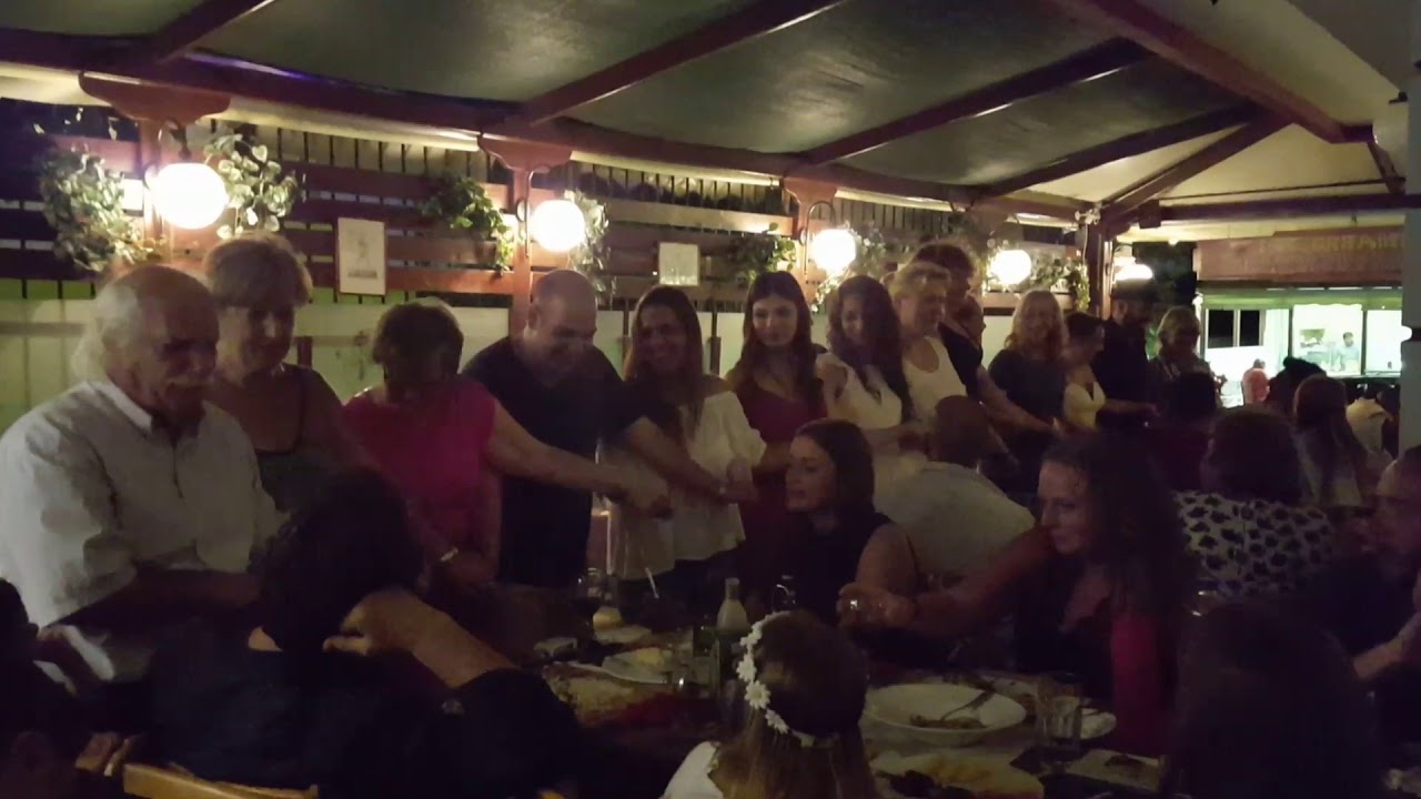 Agalma Greek Restaurant, Rhodes, Rodos, Greece - YouTube