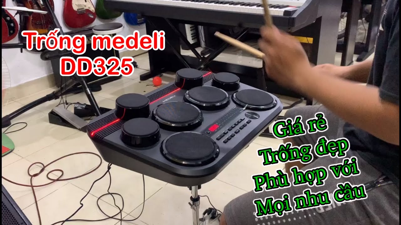 Trống điện tử Medeli dd325 - Sự lựa chọn phù hợp cho mọi người - YouTube