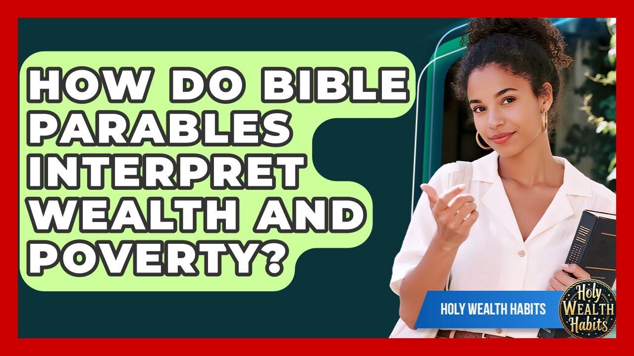How Do Bible Parables Interpret Wealth And Poverty? - Holy Wealth ...