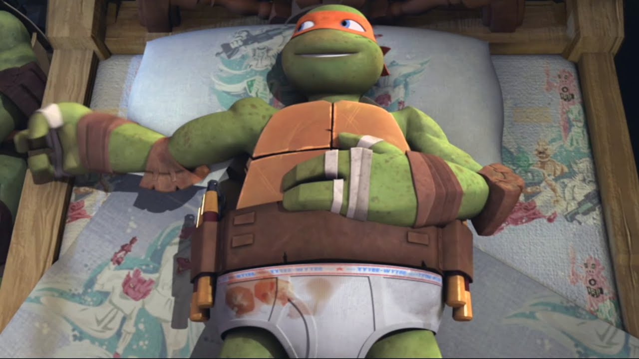 Mikey's Lucky Panties | Teenage Mutant Ninja Turtles Legends - YouTube
