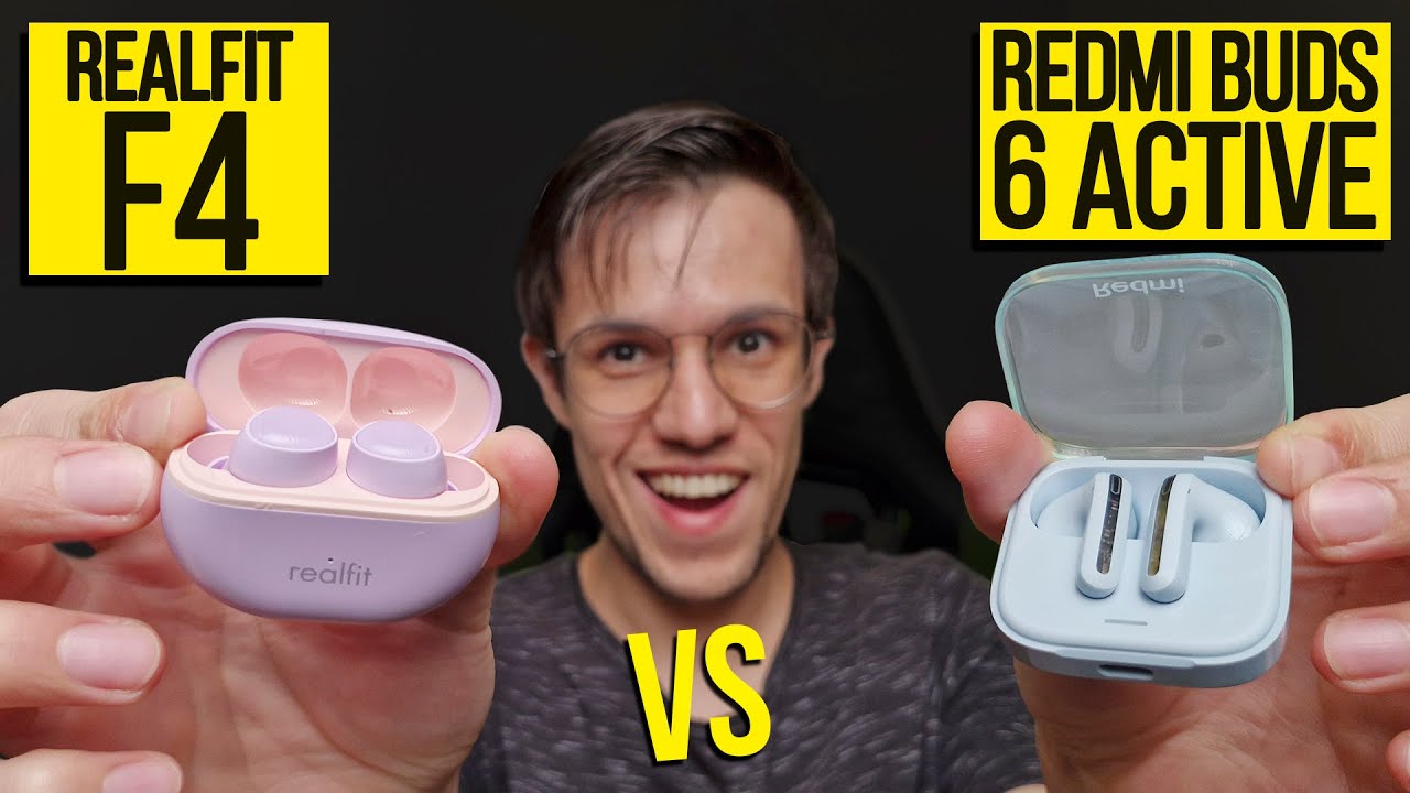 Redmi Buds 6 Active vs Realfit F4 Comparativo!! Qual Fone Bluetooth é ...