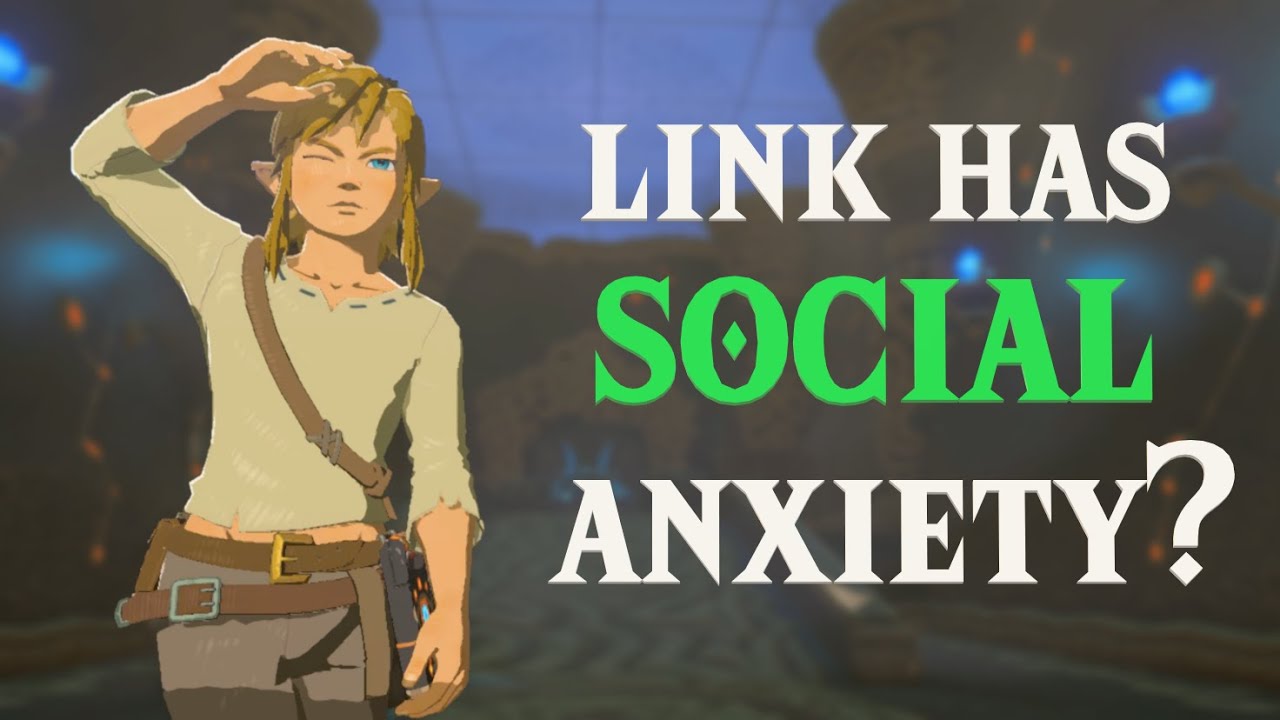 Breath of the wild, but link has social anxiety - YouTube