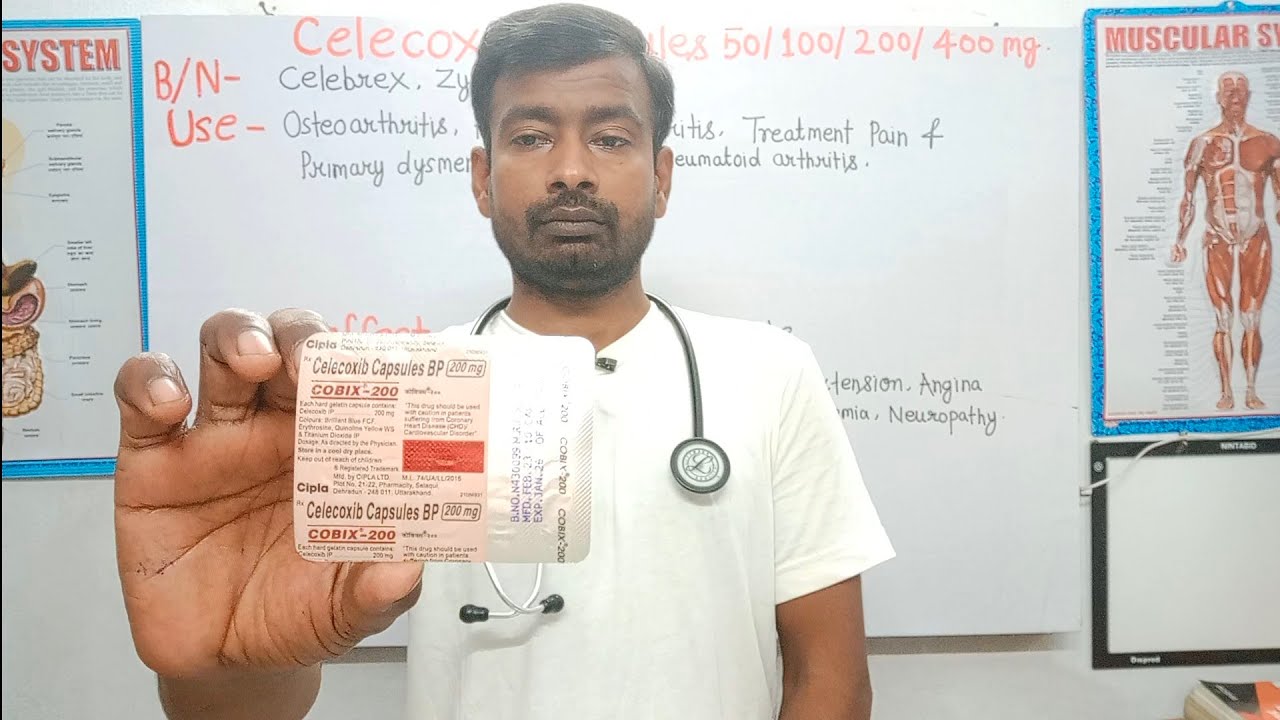 Celecoxib Capsules 50/100/200/400mg, Celebrex. zycel, Cobix - YouTube