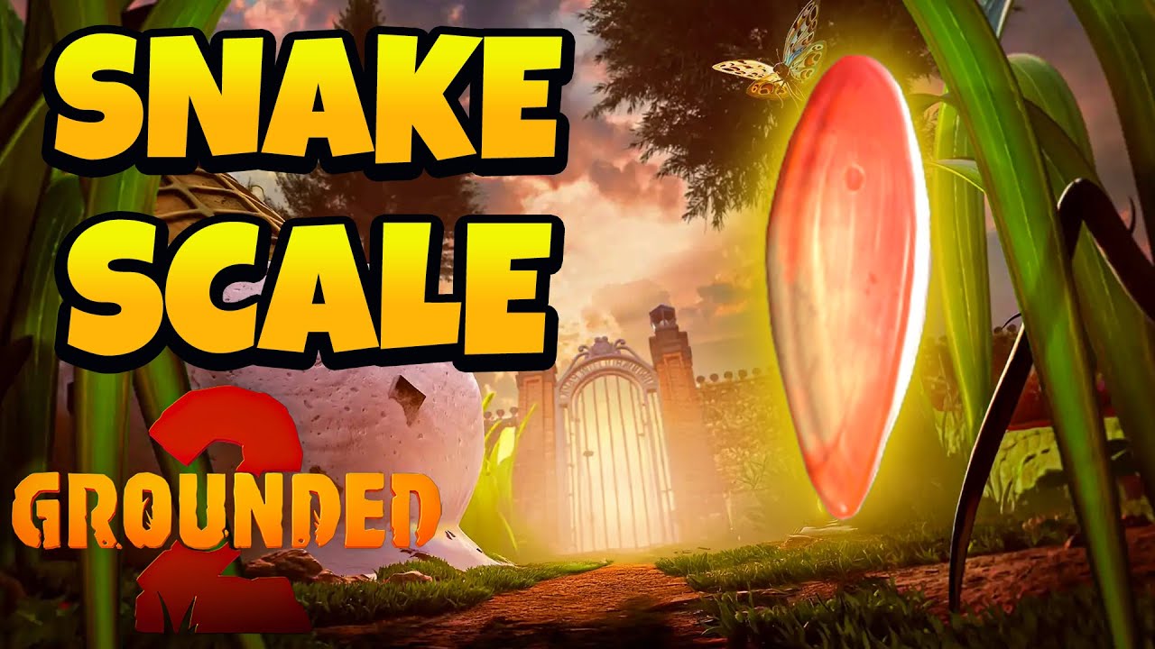 How to Get Snake Scale in Grounded 2 Update - YouTube