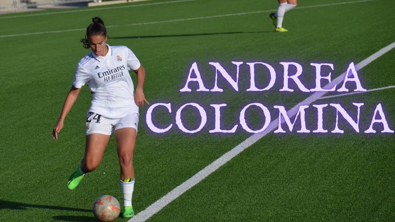 Descubre las jugadoras del Real Madrid "B": ANDREA COLOMINA - YouTube