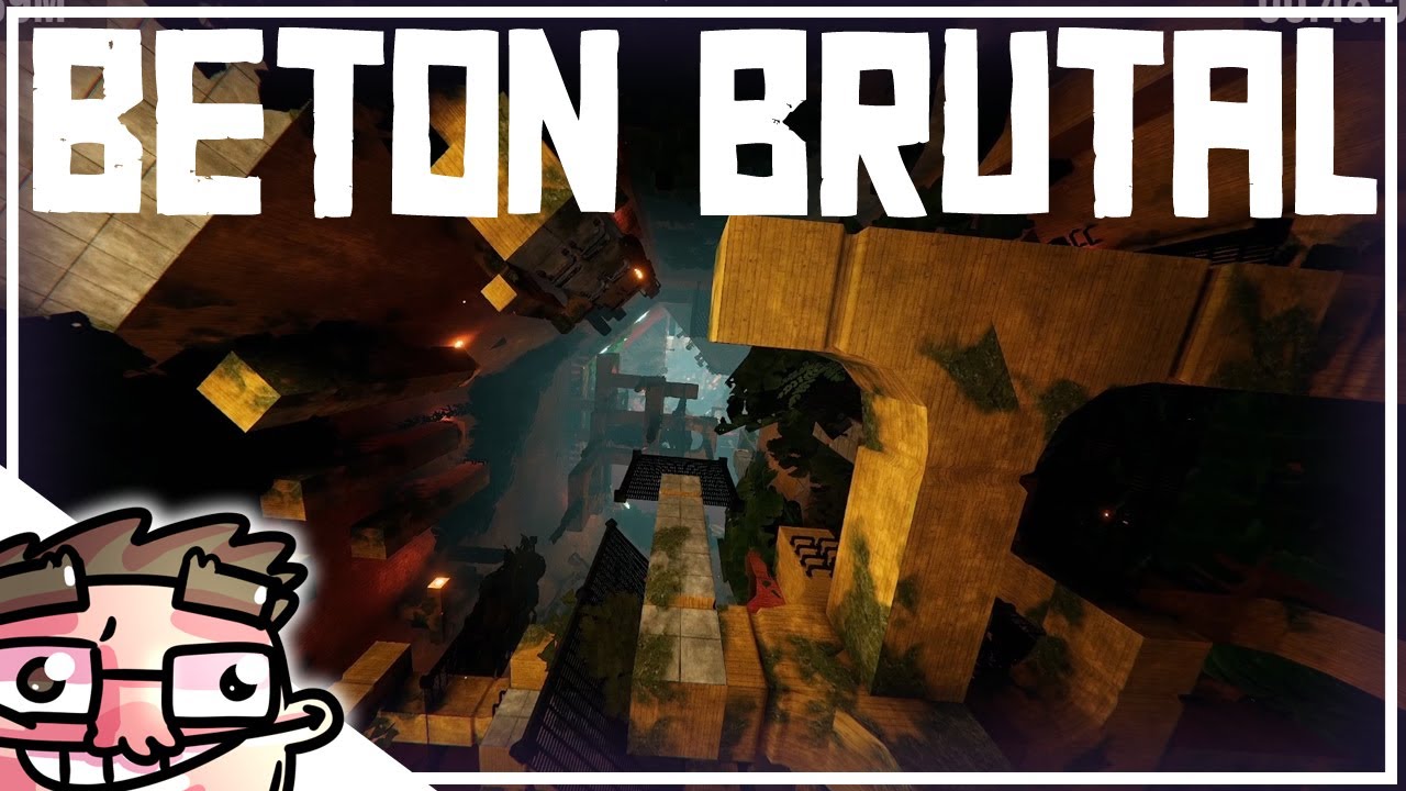 Getting Over It Meets Minecraft - Let's Try - Beton Brutal - YouTube